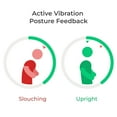 Upright GO-2 Posture Trainer & Corrector, Strengthens Back Muscles and Alerts for Slouching ...