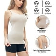 Vaslanda Basic Seamless Camisole For Women Cami Tank Tops With