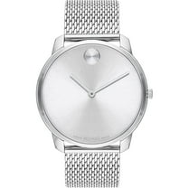 Movado Men's Bold Large Sunray Dial Analog Quartz 44mm Watch 3600260 ...