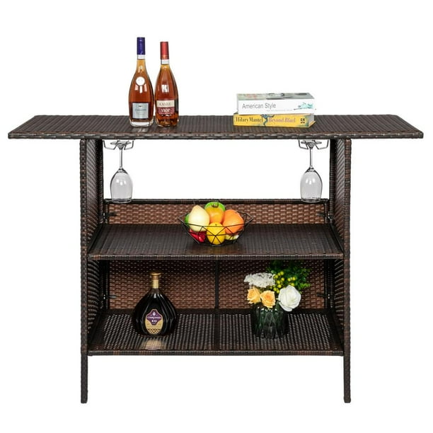 Patio Storage Table