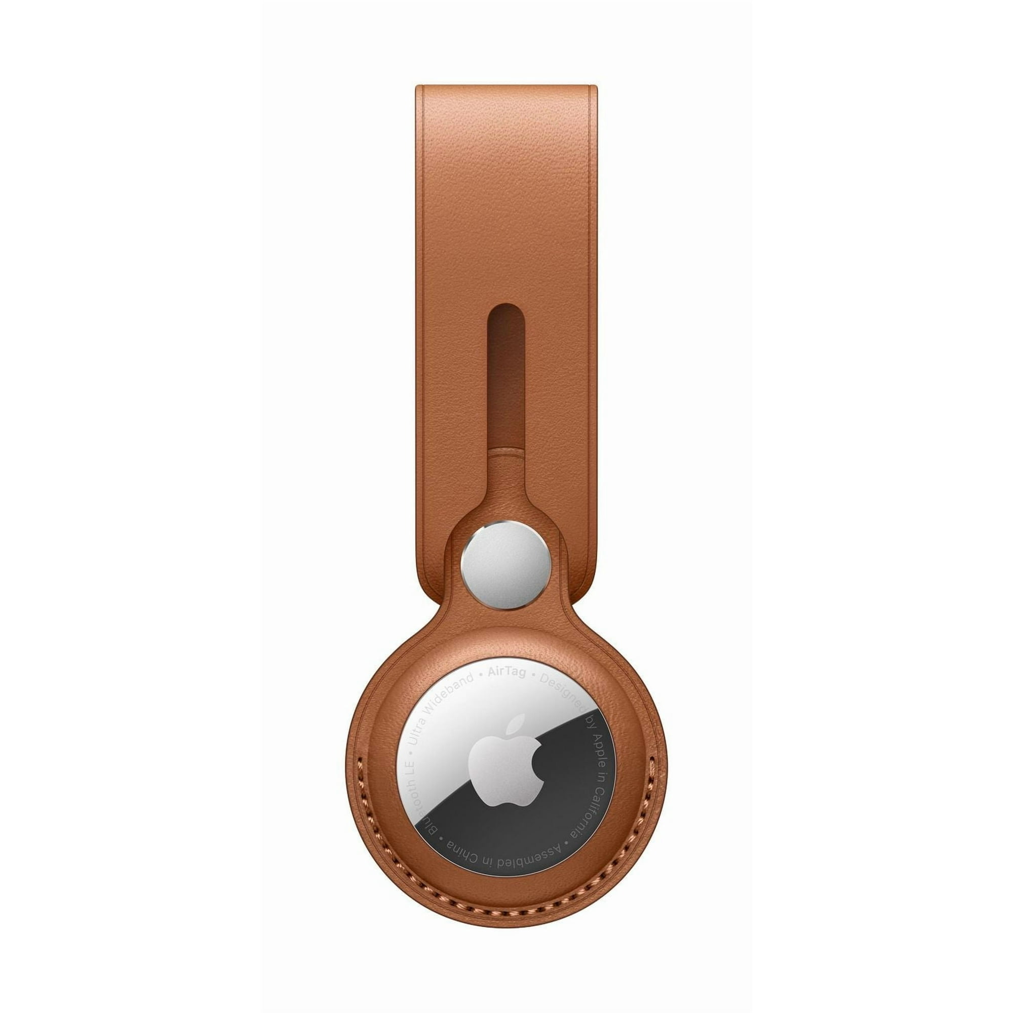 Click here for Apple Airtag Leather Loop - Saddle Brown prices