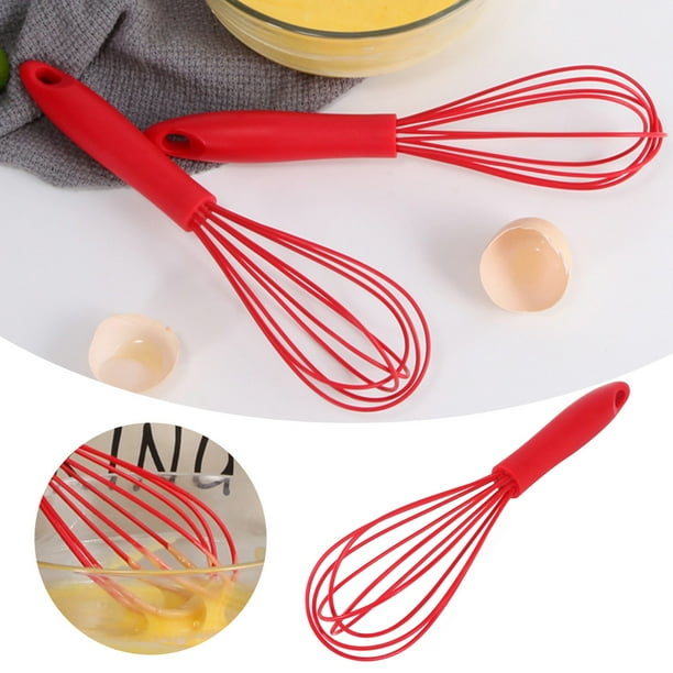 iju7gthy Handheld Beater Silicone Whisk Heat Kitchen Whisks for Non ...