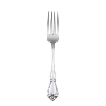 Oneida Chateau Fine Flatware Set, 18/8 Stainless, Set of 4 Dinner Forks ...