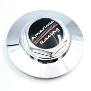 American Racing Center Cap Satin Black Finish 1327000SB 3.27" OD 5 Lug ...