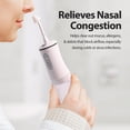 Xtreme Nasal Irrigator Natural Sinus Relief System, Rechargeable 200ml ...