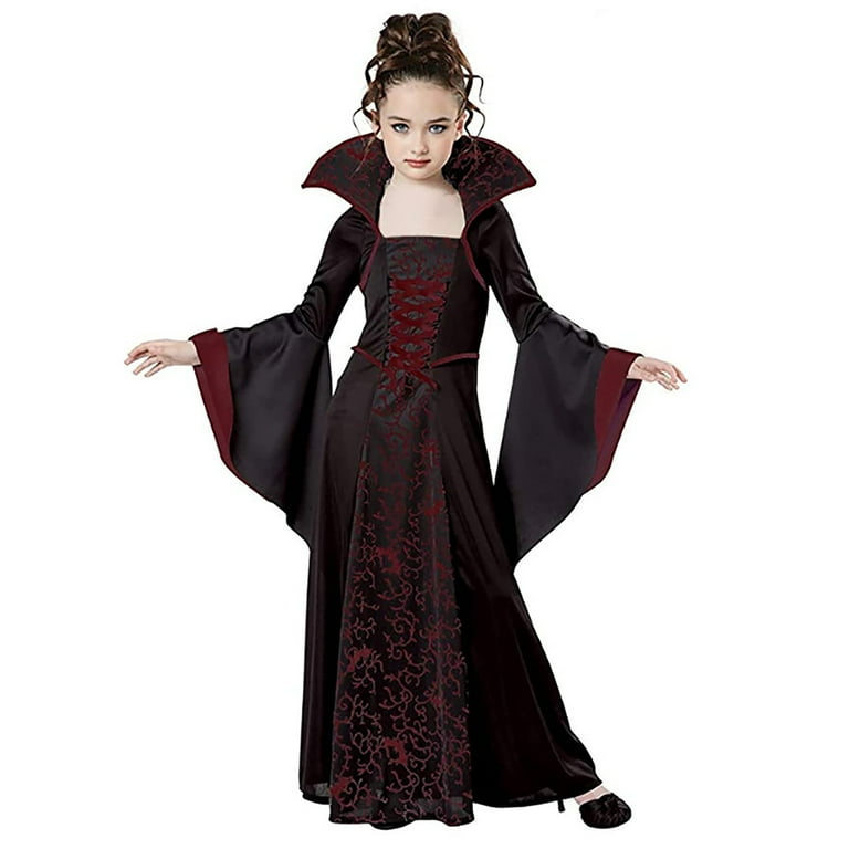 Gothic Vampire Costume For Girls