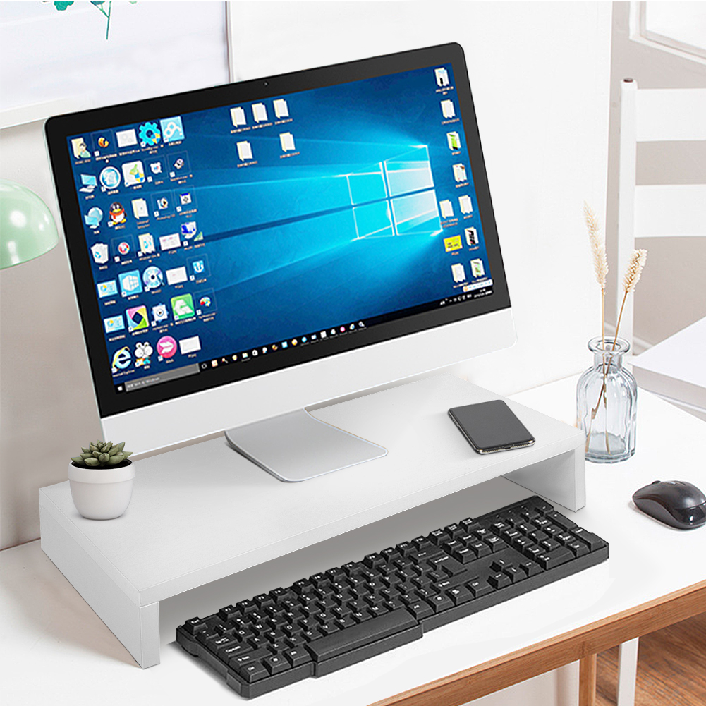 EBTOOLS Wooden Stand LED LCD Computer Monitor Riser Desktop Organizer ... EBTOOLS Wooden Stand LED LCD Computer Monitor Riser Desktop Organizer ...