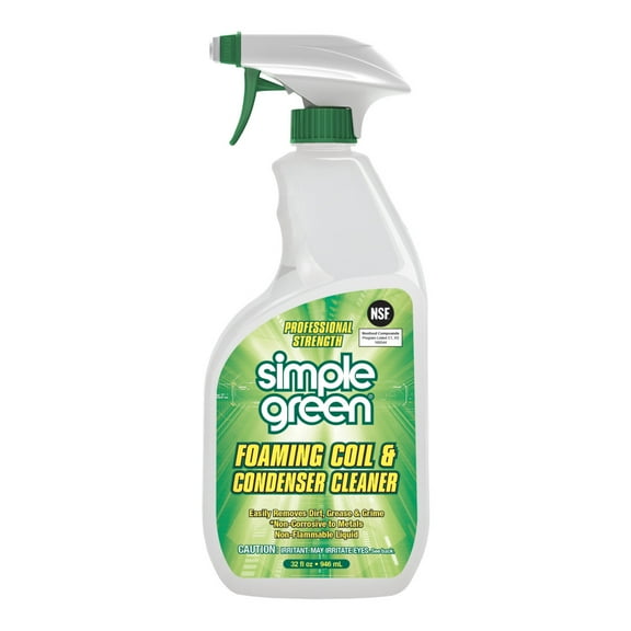 Simple Green Foaming Coil Cleaner & Condenser - Gallon, 128 Fl Oz (Pack ...