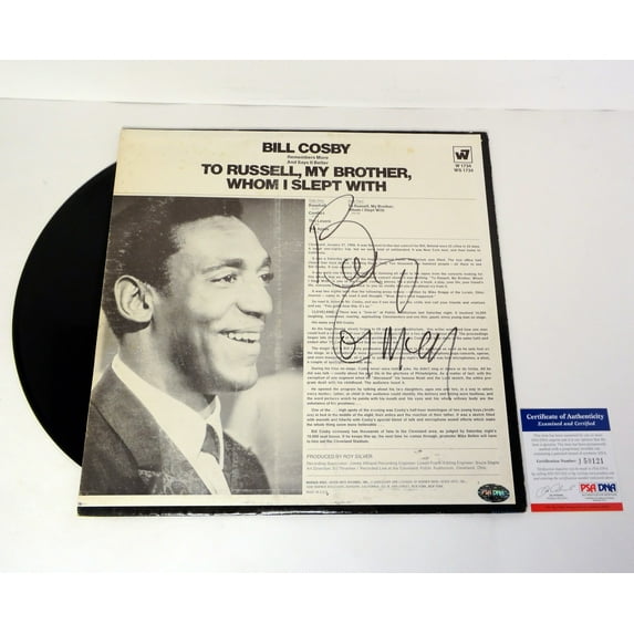 Bill Cosby Show Signed To Russell My Brother Vinyl Record Album PSA/DNA ...
