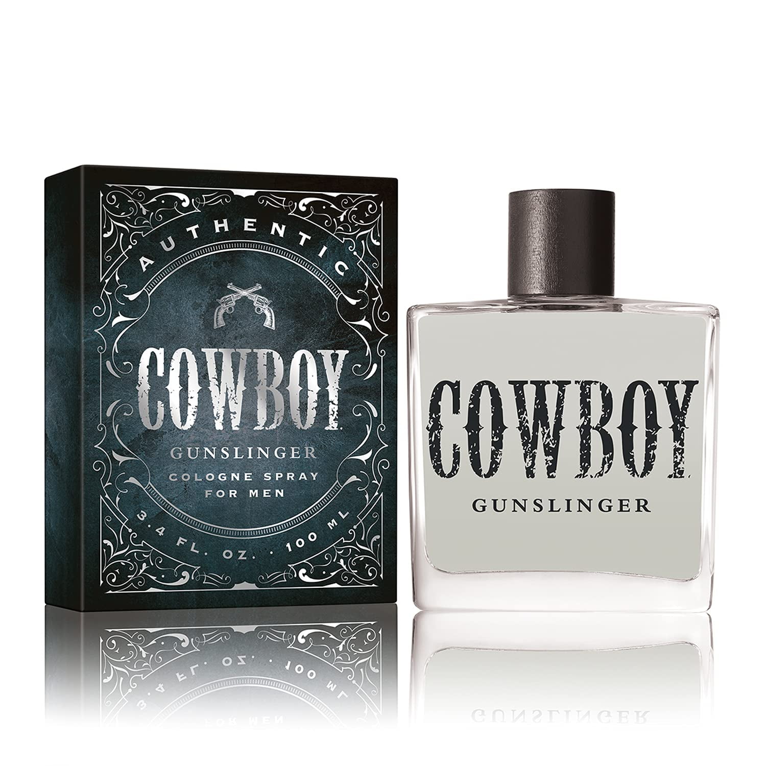 Tru Western Cowboy Gunslinger Men's Cologne, 3.4 fl oz (100 ml) - Warm ...