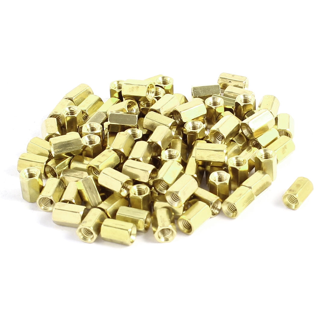 Click here for 100Pcs Hex Nut Brass Standoff Spacer M3x7mm Female... prices