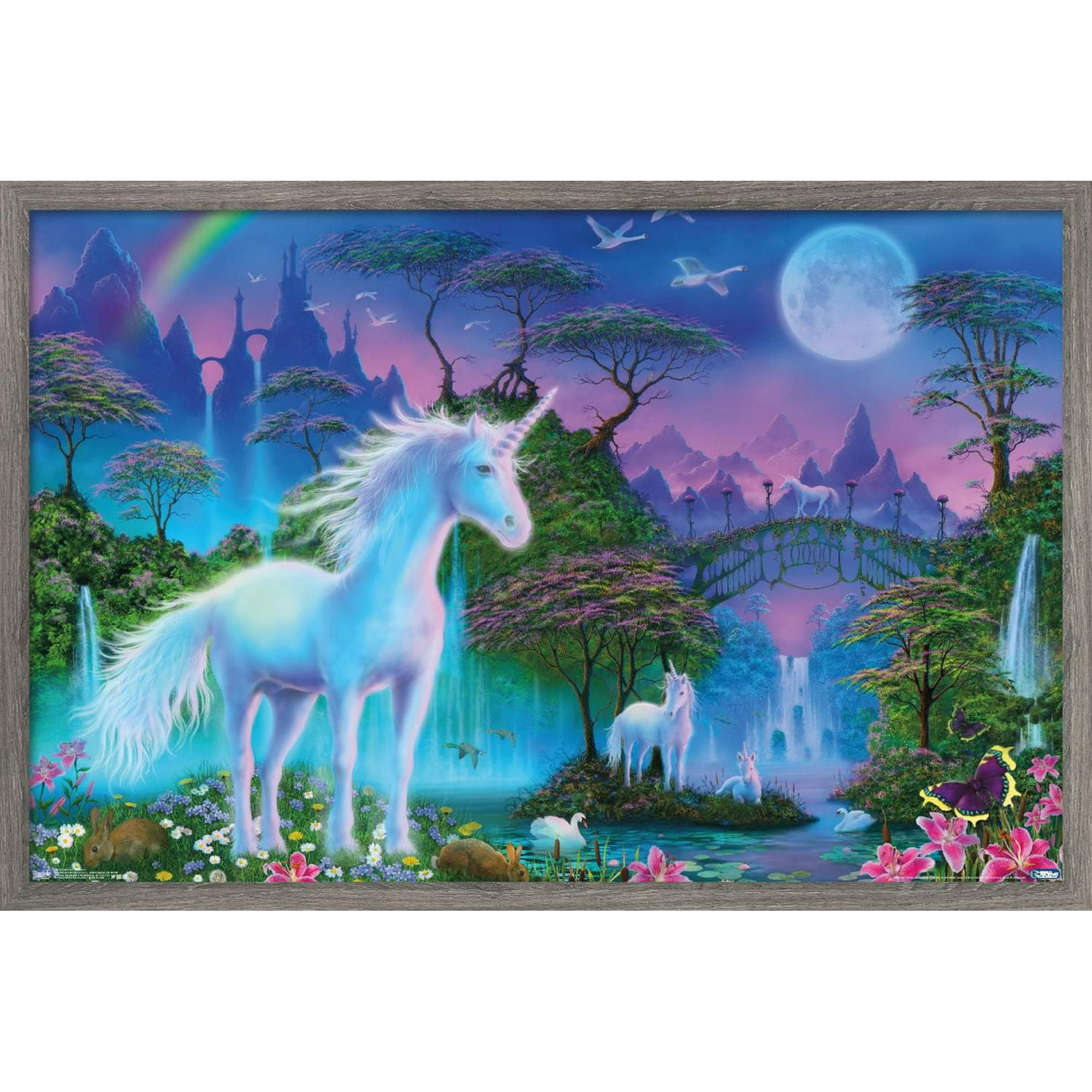 Click here for Trends International Unicorn Meadow Wall Poster  2... prices