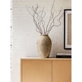 LE TAUCI 11.5" Ceramic Vase, Rustic Farmhouse Flower Vase for Shelf ...