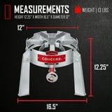 CONCORD Titan Burner. Stainless Steel Single Propane Burner. Great for ...