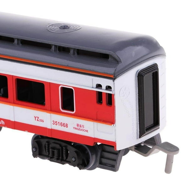Simulation Train Model Carriage Children Toy Electric Train Freight ...