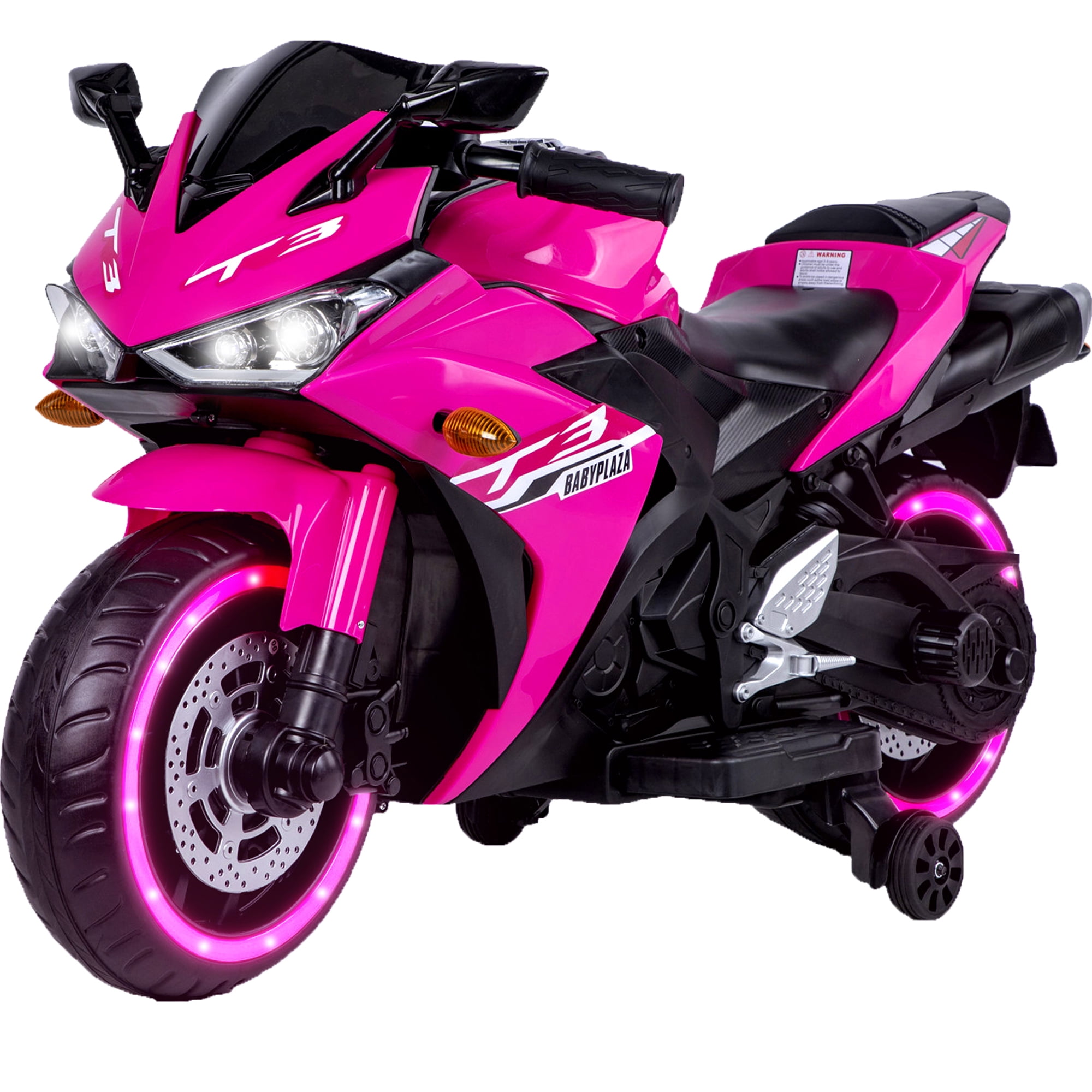 iRerts 12V Ride on Motorcycle for Kids, Battery Powered Kids Electric ...