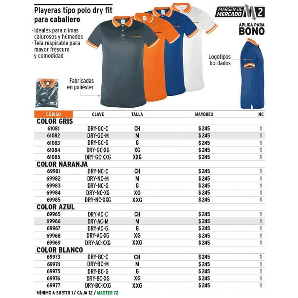 Playera tipo polo Truper dry fit gris talla CH | Bodega Aurrera en línea