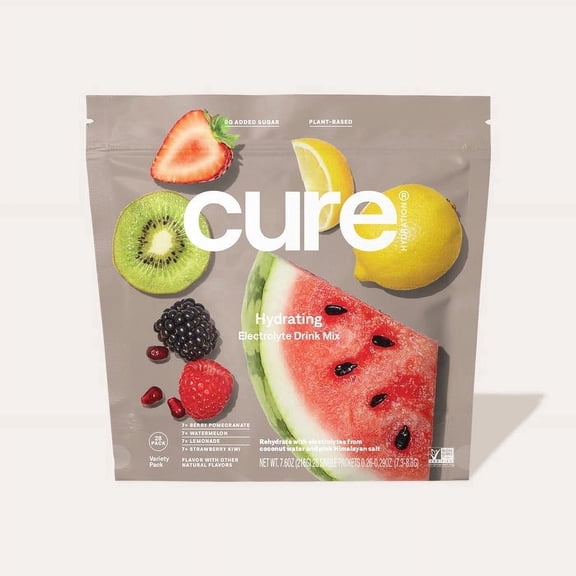 Cure Hydration Plant Based Electrolyte Mix | Powder for Dehydration ...