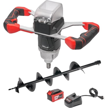 HART 20-Volt Electric 6-inch Earth Auger for Gardening and Yard Work ...