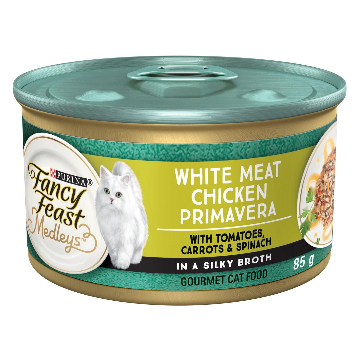 Click here for Fancy Feast Medleys White Meat Chicken Primavera I... prices