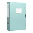 High Capacity File Box with Clear Label Window Waterproof Document ...