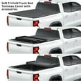 EastVita Soft Tri-Fold Truck Bed Tonneau Cover Compatible with 2020 ...
