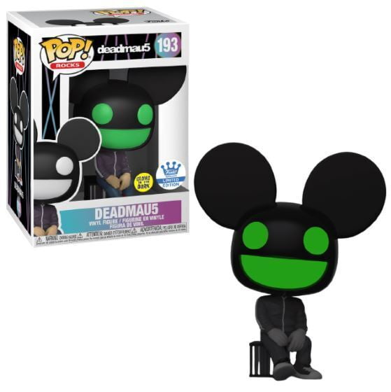 Funko POP! Rocks Deadmau5 #193 [Glows in the Dark] Exclusive - Walmart.com