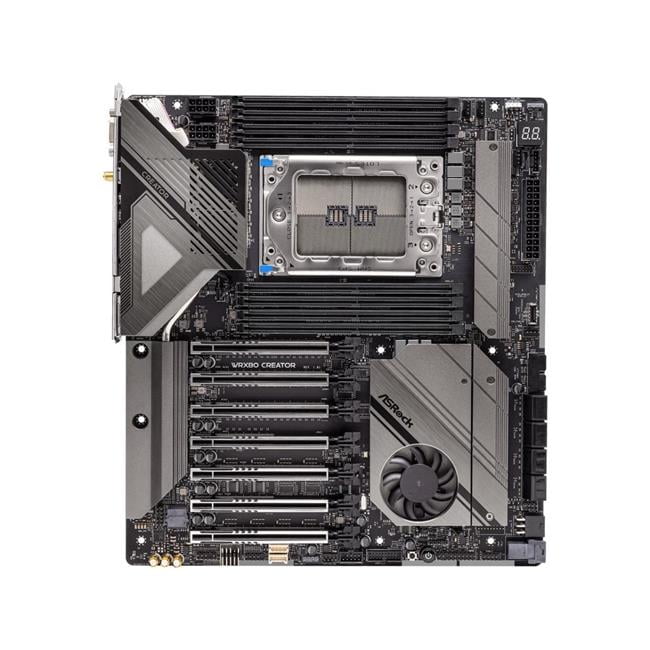 Asrock WRX80 CREATOR MB Asrock Extended ATX AMD Motherboard - Walmart.com