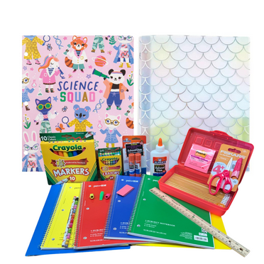 GirlZone Mermaid Stationary Gift Set for Girls, 45 piece Letter Writing ...