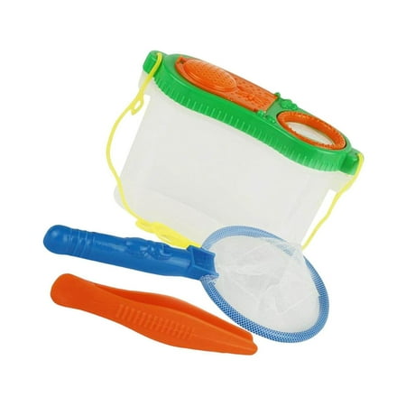 Portable Magnifying Glass Backyard Bug Catcher Box and Net Portable Bug ...