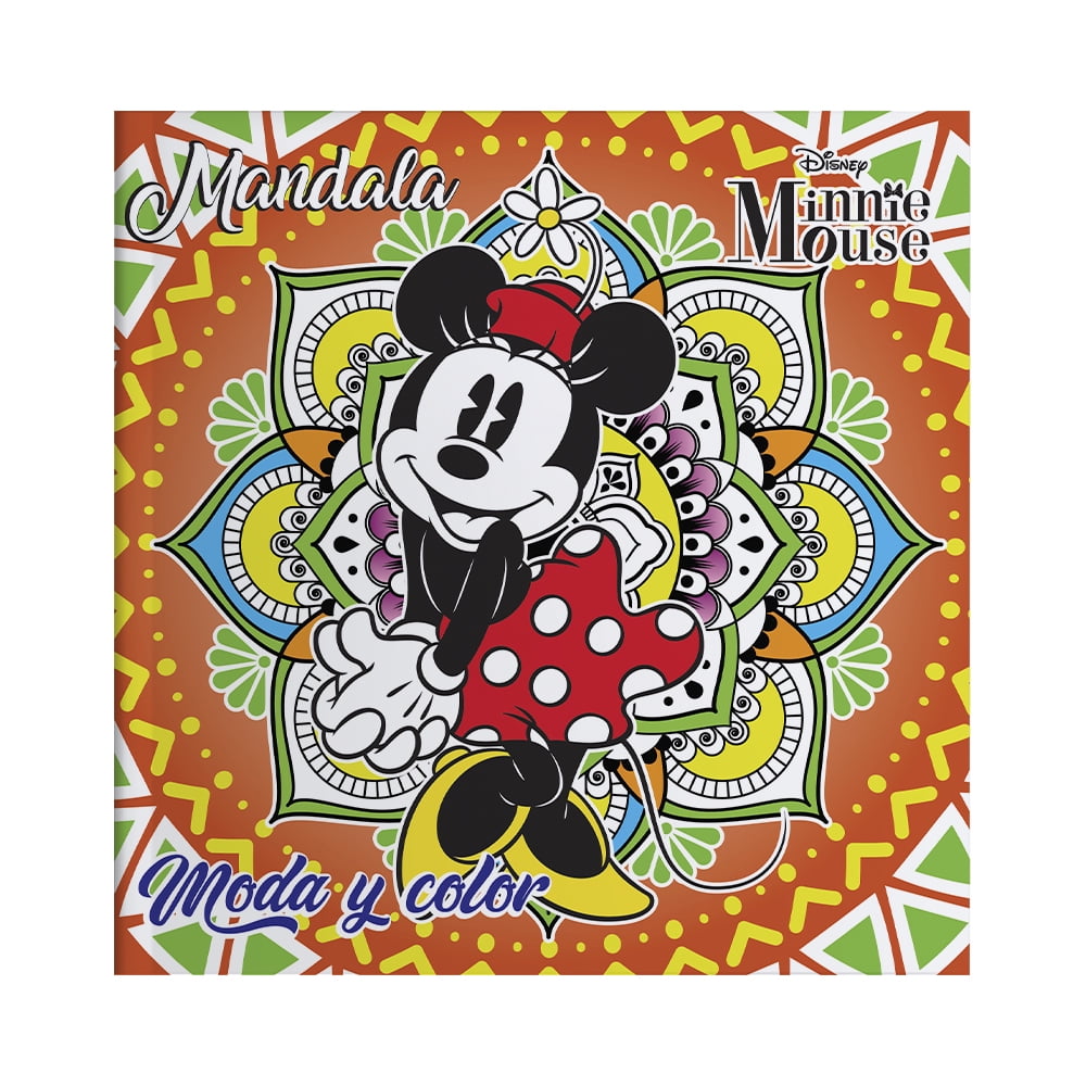 Libro para Colorear de Mandalas Minnie Mouse Versión 1 32 Páginas ...
