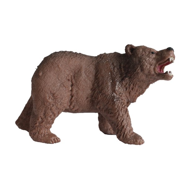 Mini Animal Adventure Replica - Brown Bear from Deluxebase. Small sized ...