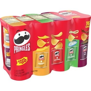 Pringles Potato Crisps Chips Original Flavored Salty Snack, Lunch Food ...
