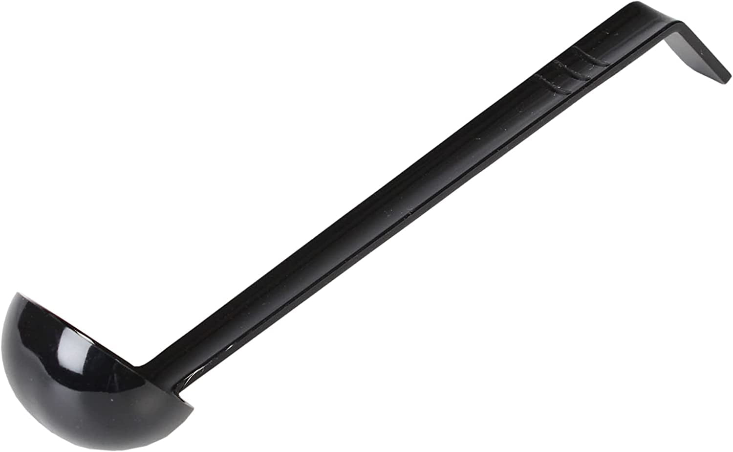 TrueCraftware - 8-1/2", 3/4 oz, One Piece Ladle, Polycarbonate, Black ...