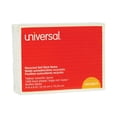 100-Sheet Recycled Lined Self-Stick 4 in. x 6 in. Note Pads - Yellow ...