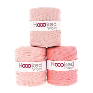 Hoooked Zpagetti Yarn-Cherry Blossom - Walmart.com