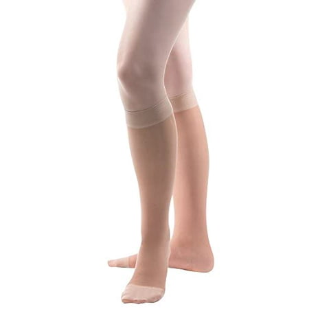 Allegro 20-30 mmHg Essential 18 Sheer Support Closed Toe Compression ...