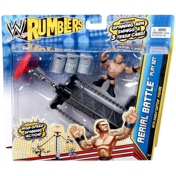 WWE Wrestling Rumblers Series 2 Aerial Battle Mini Figure Playset (With ...