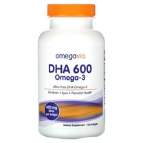 Omegavia Pharma-Grade Fish Oil Supplement, Ultra Concentrated EPA Omega ...