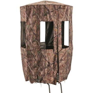 Guide Gear 6' Tripod Hunting Tower Blind, 2-Man Deer Platform, 4x4 ...