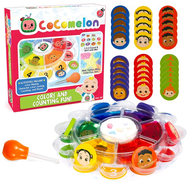 Cocomelon Color Science Kit - 5 Kids Science Experiments of Mixing ...