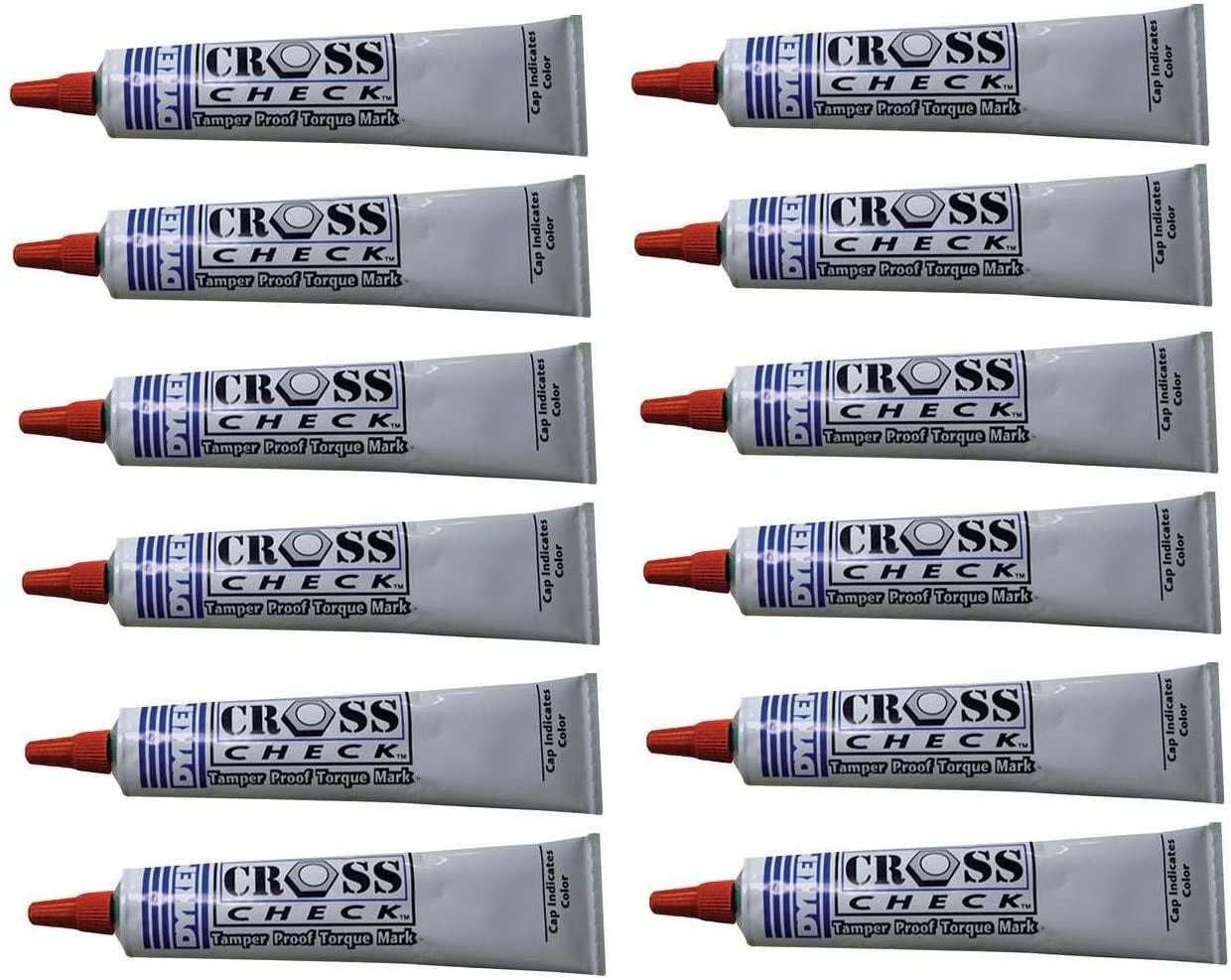 Buy DYKEM Cross Check Tamperproof Marker, Torque Seal - 1 oz Tube (12 ...