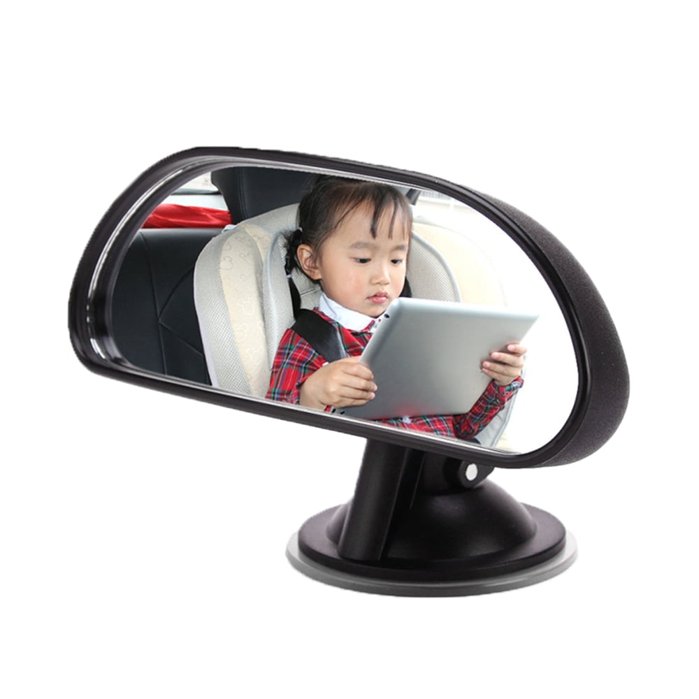 Baby Car Mirror Rear View Mirror Convex Wide View Suction Cup Mirror ...