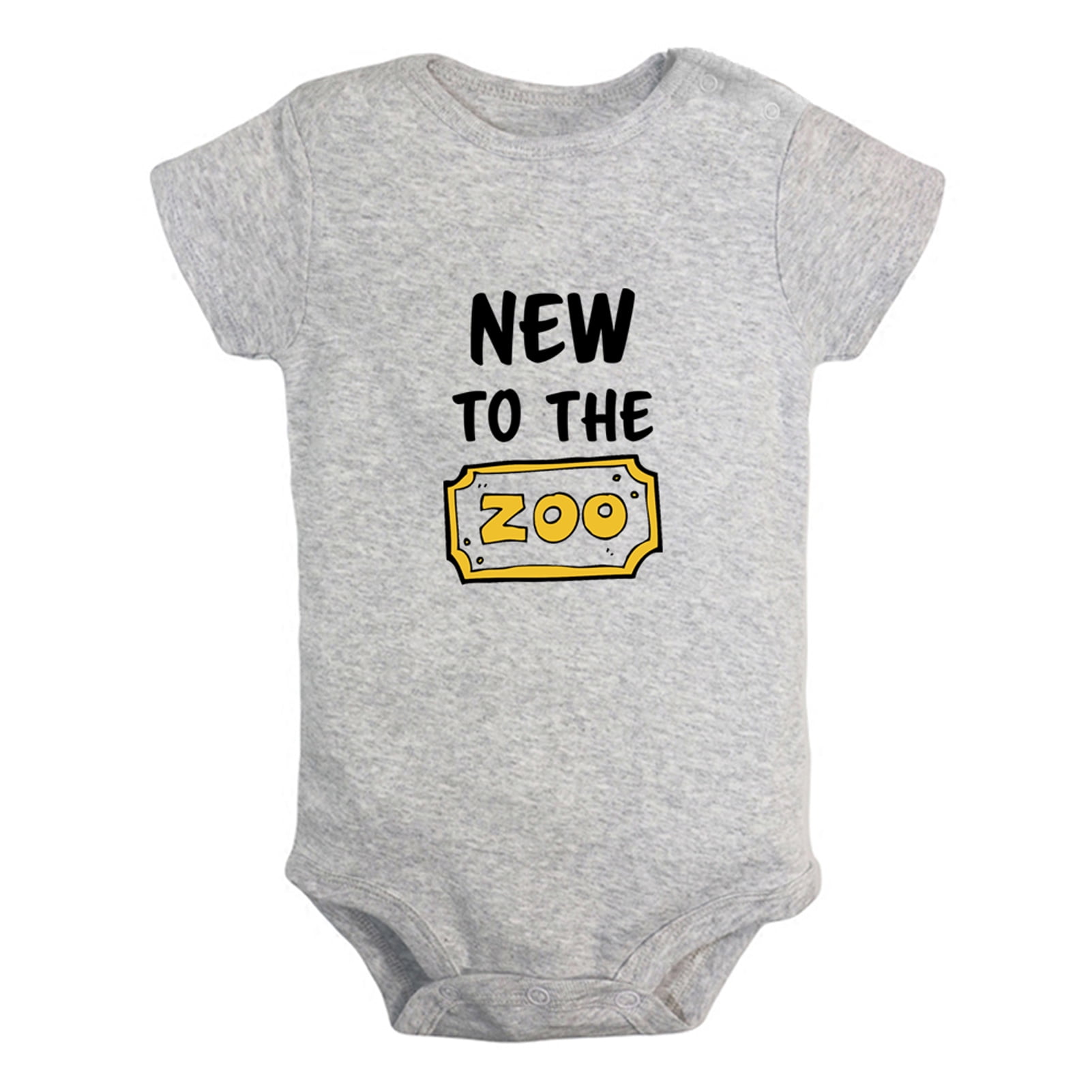 Click here for Idzn New To The Zoo Funny Rompers For Babies  Newb... prices