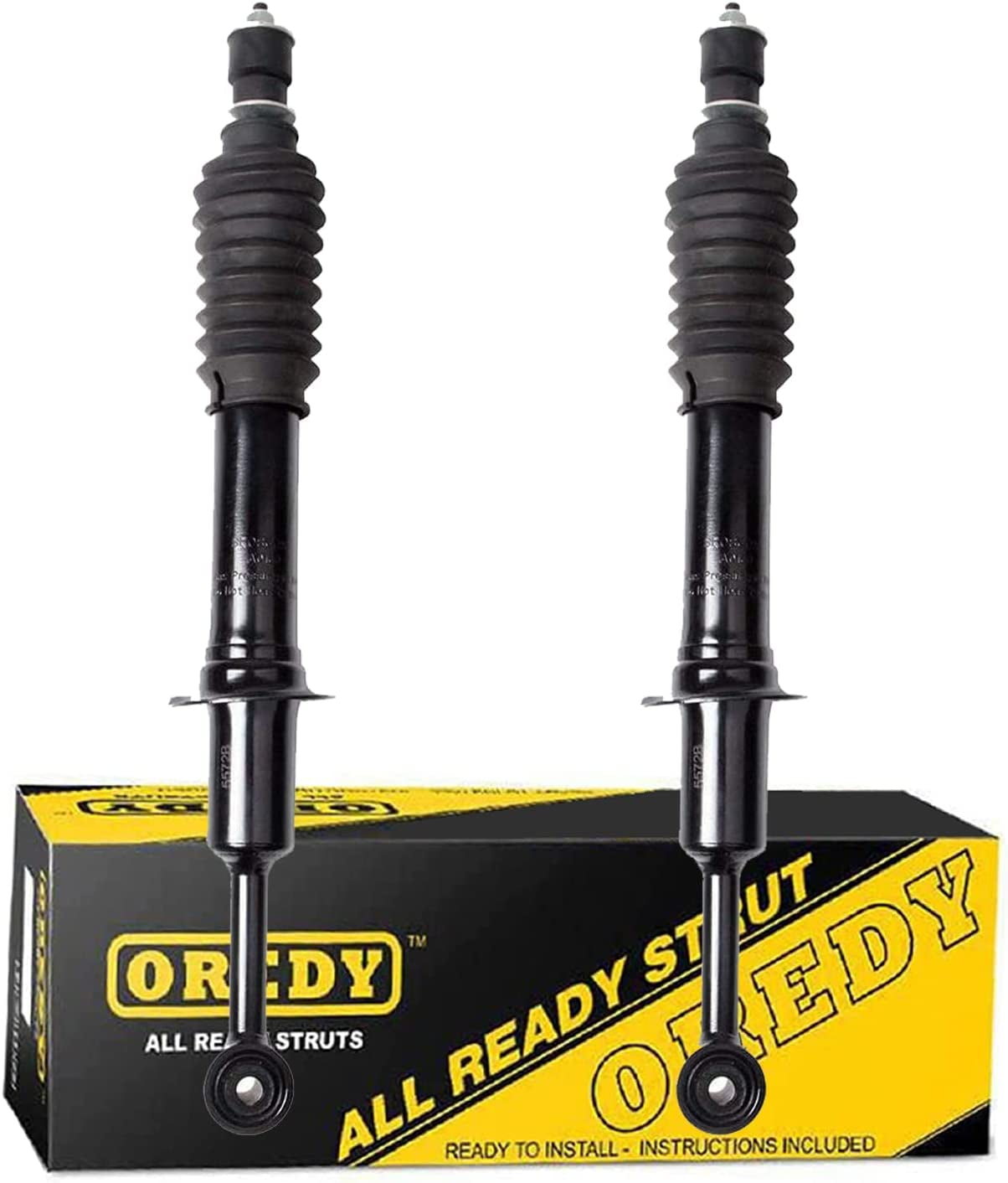 OREDY Front Shocks Absorbers Replacement for 2003 - 2022 Toyota 4Runner ...