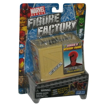 Marvel Build Factory Series 2 (2005) Toy Biz Mystery Figure w/ Crate ...