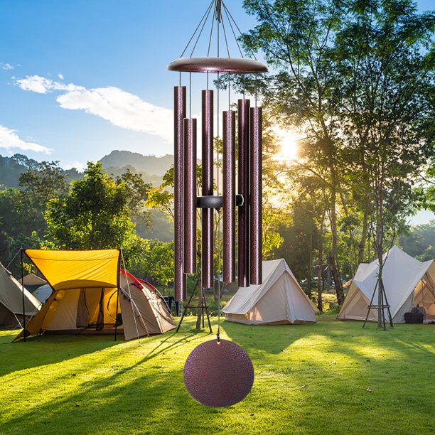 FDOCOI Wind Chimes for Outside Deep Tone,38'' Large Memorial WindChimes ...