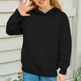 AHTJRT Kids Hoodie Sweatshirt Boys Girls Solid Long Sleeve Kangaroo ...