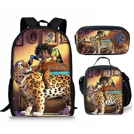 Magic Full House Encanto Student Schoolbag Cartoon Anime Lunch Bag ...