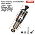 Bicycle Rear Shock Absorber 125-190mm 1000LBS Ebike Electric Scooter ...